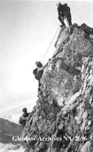 Vintage Photos of Mountain Climbing from Alberta