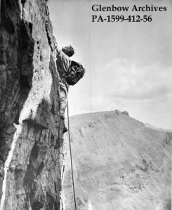 Vintage Photos of Mountain Climbing from Alberta