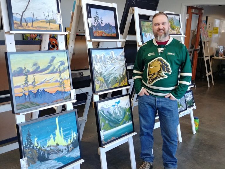 "A Day in the Life" with Calgary Visual Artist Andrew Bellavie