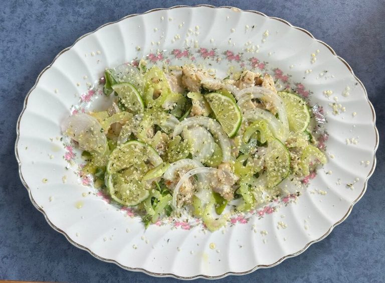 Recipe for Michif Country Pickerel Ceviche