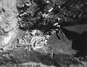 Old Photographs of the Old Women's Buffalo Jump (1958-1959)