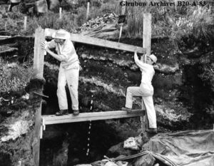 Old Photographs of the Old Women's Buffalo Jump (1958-1959)