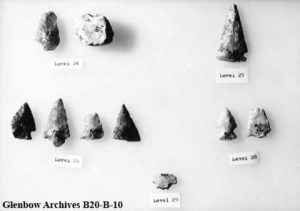 Old Photographs of the Old Women's Buffalo Jump (1958-1959)