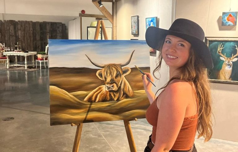 “A Day in the Life” with: Calgary Visual Artist Danika Dawn